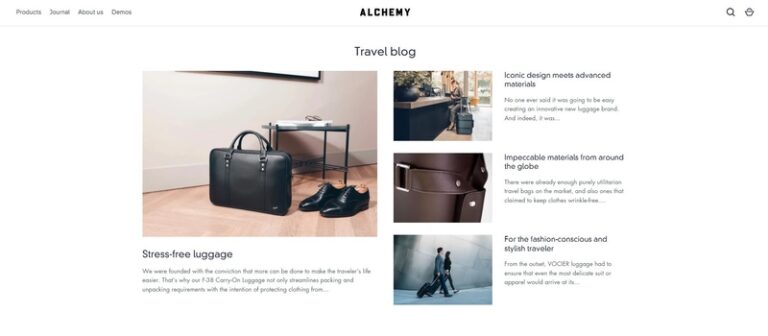 Alchemy Shopify Theme: Best Option For Product Displays